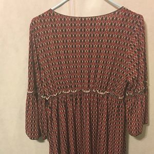 Studio M | Dresses | Knee To Lower Thigh Length Patterned Dress | Poshmark